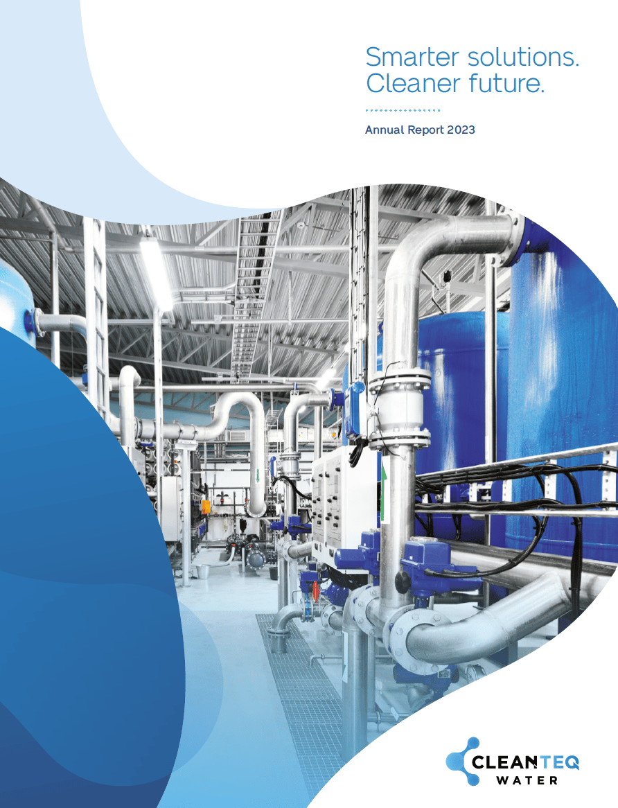 Clean TeQ Water 2023 Annual Report Released | Clean TeQ Water