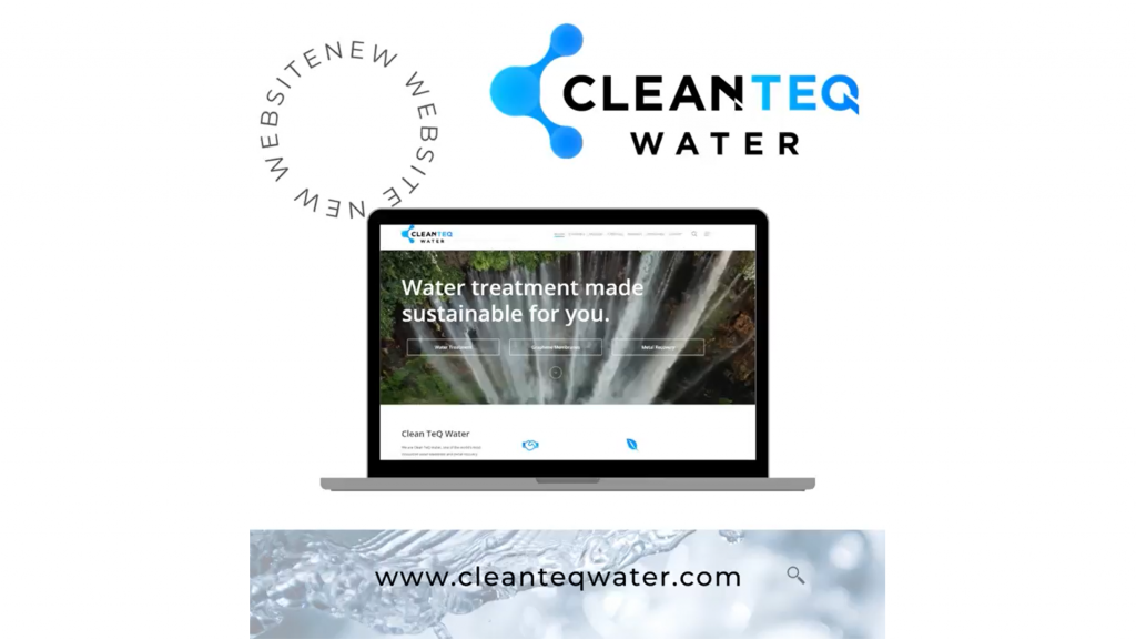 New Website Launched | Clean TeQ Water